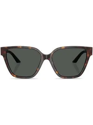 Versace Greca Strass Butterfly Sunglasses - Brown