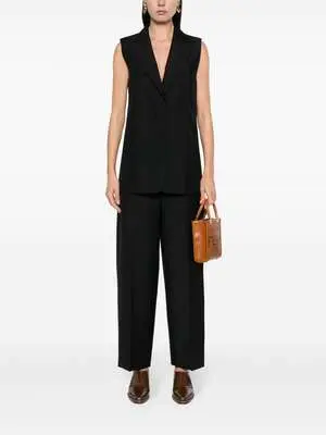 Fendi Peak-lapel Waistcoat - Black