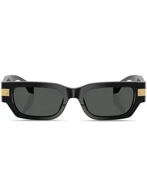 Versace Rectangle Sunglasses - Black