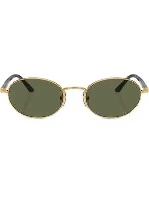 Persol Oval-frame Sunglasses - Brown