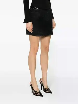 Givenchy Voyou Denim Mini Skirt