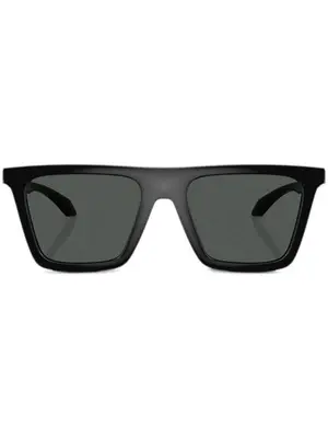 Versace Greca Square-frame Sunglasses - Black