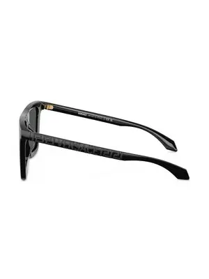 Versace Greca Square-frame Sunglasses - Black