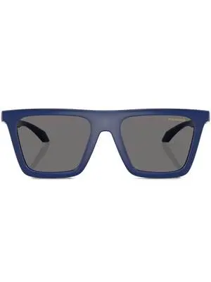 Versace Square-frame Sunglasses - Blue
