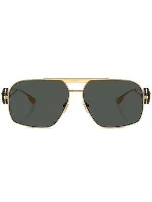 Versace Medusa Pilot Sunglasses - Gold