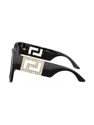 Versace Greca Oversize-frame Sunglasses