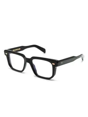 CUTLER & GROSS 1410 Square-frame Glasses - Black