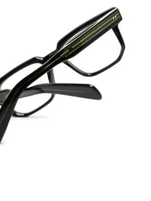 CUTLER & GROSS 1410 Square-frame Glasses - Black