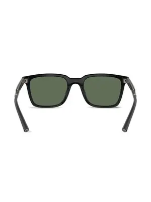 Oliver Spencer Square-frame Sunglasses - Black