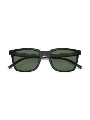 Oliver Spencer Square-frame Sunglasses - Black