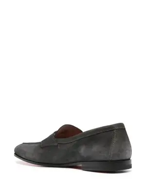 Santoni Carlo Suede Loafers - Grey