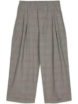 MERYLL ROGGE Plaid Cotton Trousers