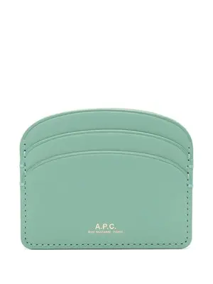 A.p.c. Logo-debossed Leather Card Holder