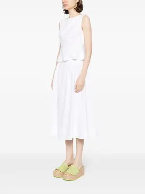 REFORMATION Moya Linen Set - White