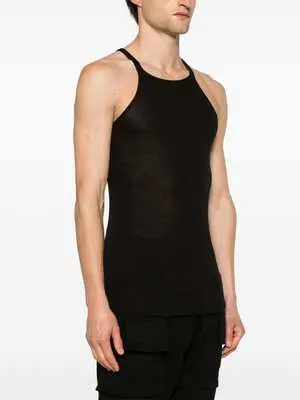 Rick Owens Racerback Cotton Tank Top