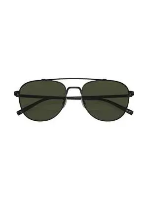 Oliver Spencer Rivetti Pilot-frame Sunglasses - Black