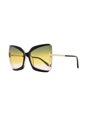 TOM FORD Gia Oversized-frame Sunglasses