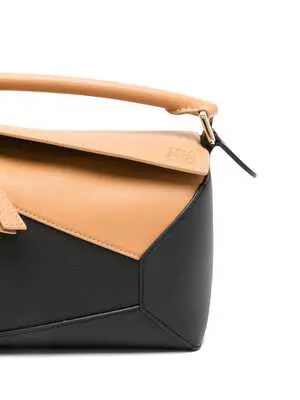 Loewe Small Puzzle Shoulder Bag - Black