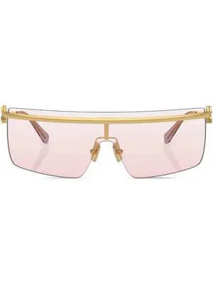 Miu Miu Rimless Square-frame Sunglasses