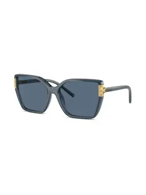 Tory Burch Eleanor Oversize-frame Sunglasses - Blue