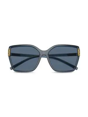 Tory Burch Eleanor Oversize-frame Sunglasses - Blue