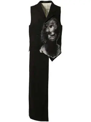 Yohji Yamamoto Asymmetrical Outerwear For Men