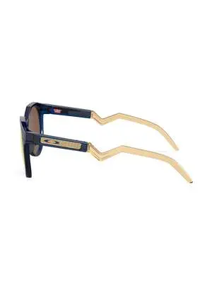Oakley Kylian Mbappé Signature Round-frame Sunglasses - Blue