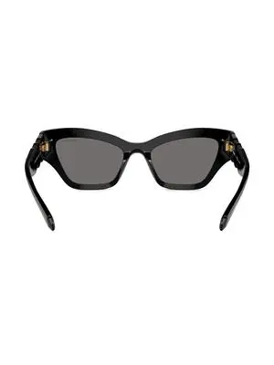 SWAROVSKI Crystal-embellished Cat-eye Sunglasses - Black