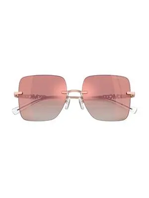 Michael Kors Quèbec Rimless Sunglasses