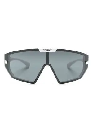 Versace Medusa Shield Sunglasses - White