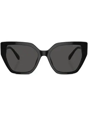 SWAROVSKI Crystal-embellished Geometric Sunglasses - Black