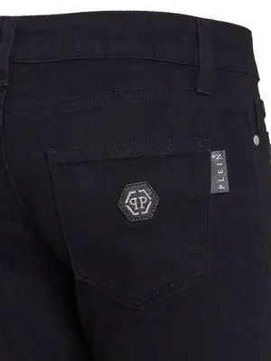 Philipp Plein Mid-rise Skinny Jeans - Black