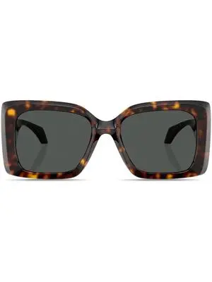 Versace Medusa Plaque Sunglasses - Brown