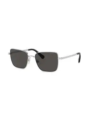 SWAROVSKI Crystal-embellished Sunglasses - Silver