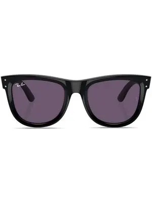 Ray-ban Wayfarer Reverse Square-frame Sunglasses - Black