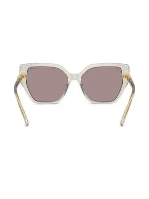 SWAROVSKI Crystal-embellished Cat-eye Sunglasses - Neutrals