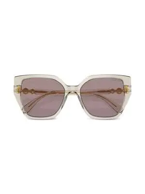 SWAROVSKI Crystal-embellished Cat-eye Sunglasses - Neutrals
