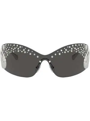SWAROVSKI Crystal-embellished Sunglasses - Silver