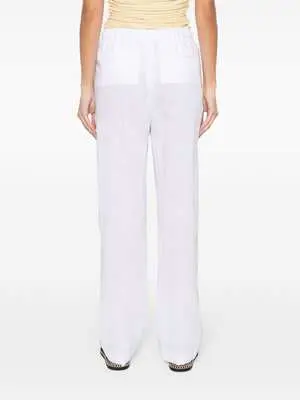 Fabiana Filippi Chambray Tapered Trousers - White