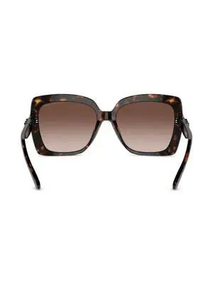 Michael Kors Oversized Square-frame Sunglasses - Brown