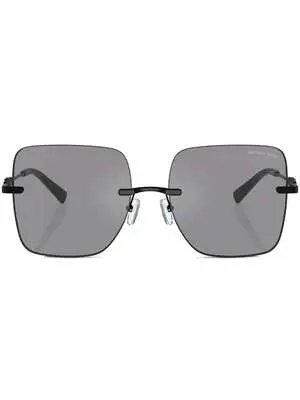 Black Rimless Sunglasses