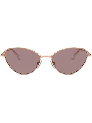SWAROVSKI Crystal-embellished Sunglasses - Gold