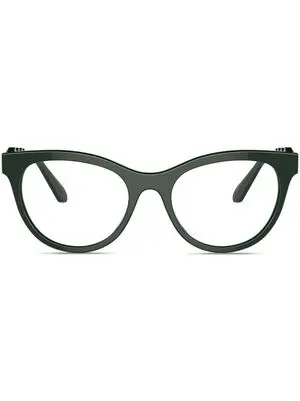 SWAROVSKI Sculpted Arm Glasses - Green