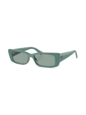 Ray-ban Teru Bio-based Rectangle-frame Sunglasses - Green