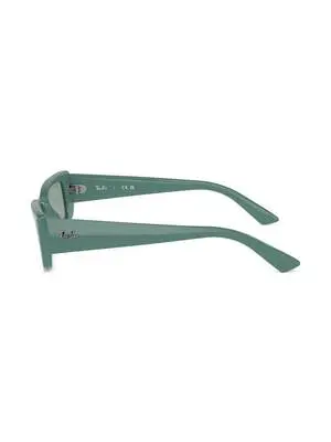 Ray-ban Teru Bio-based Rectangle-frame Sunglasses - Green