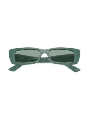 Ray-ban Teru Bio-based Rectangle-frame Sunglasses - Green