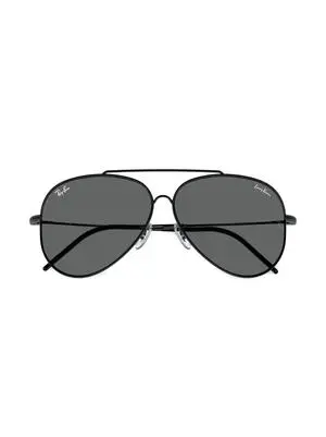 Ray-ban X Lenny Kravitz Aviator Reverse Sunglasses - Black