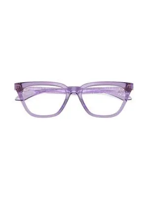 Versace Greca-embossed Cat-eye Glasses