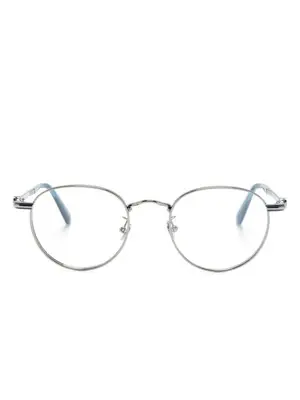 Moncler Round Frame Glasses - Silver