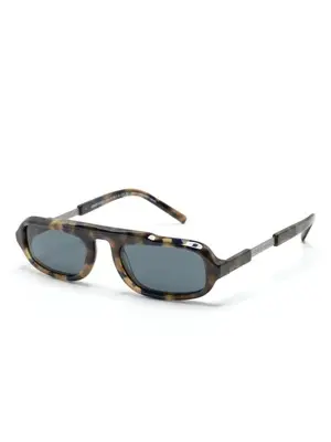 Giorgio Armani Oval-frame Sunglasses